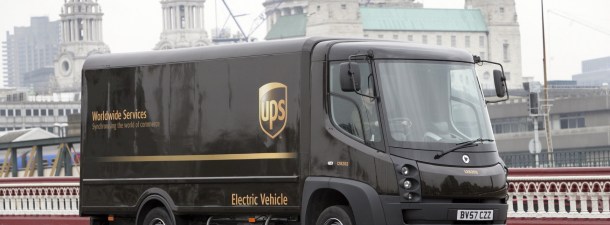 UPS empieza a electrificar su flota de camiones