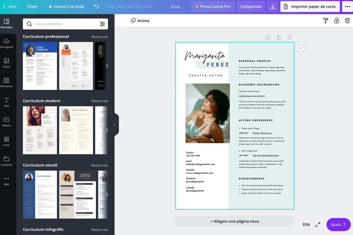 Plantillas online para ayudarte a crear tu currículum