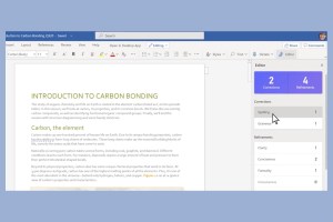 Escribir en Word con la ayuda del Editor de Microsoft