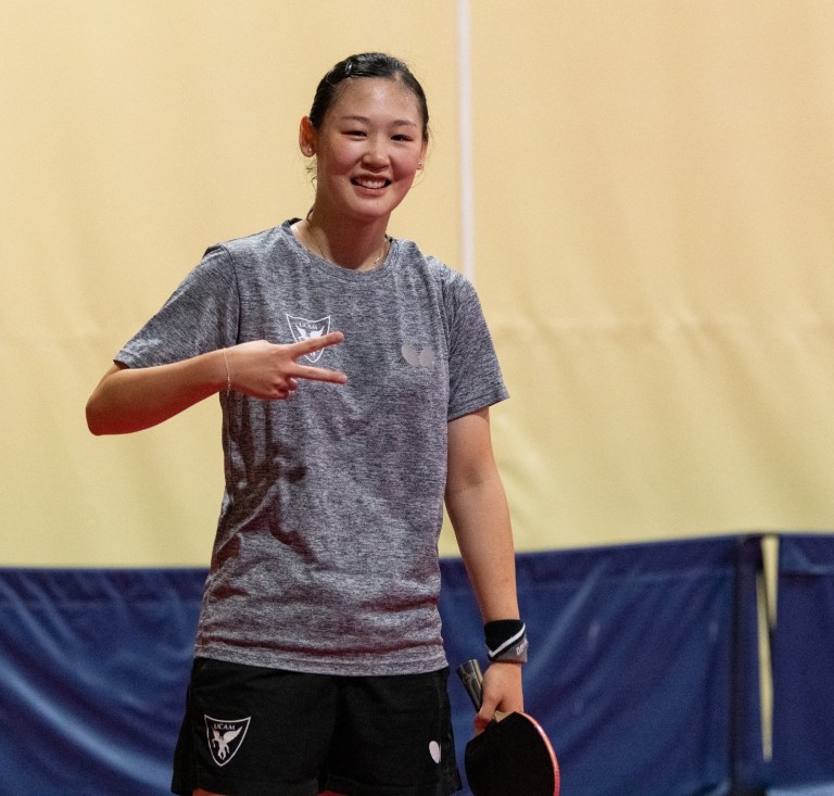 María Xiao, ha cumplido su sueño y el de sus padres en el tenis de mesa