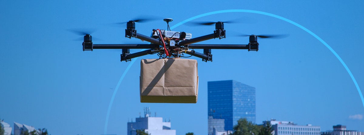 Avances en las entregas de última milla con el uso de drones