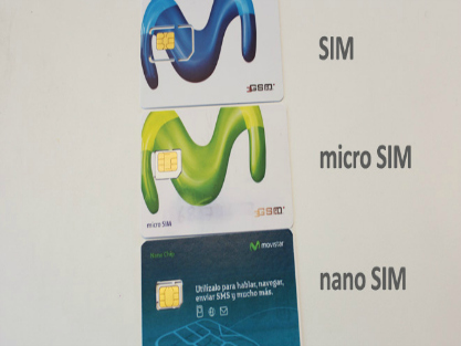 SIM, micro-SIM y nano-SIM